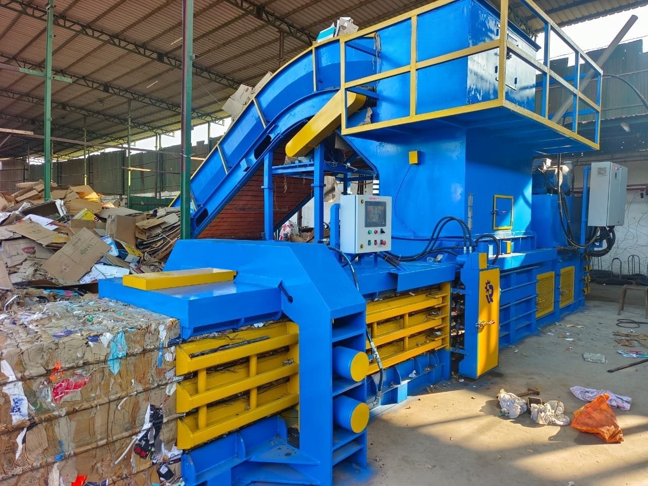 Fully Automatic Baler Machine | Kelvin India